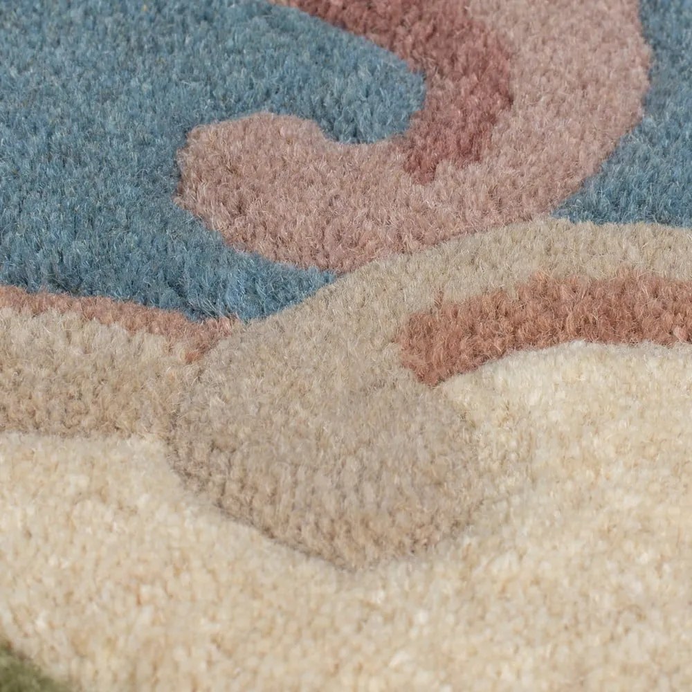 Modrý vlněný koberec 150x240 cm Aubusson – Flair Rugs