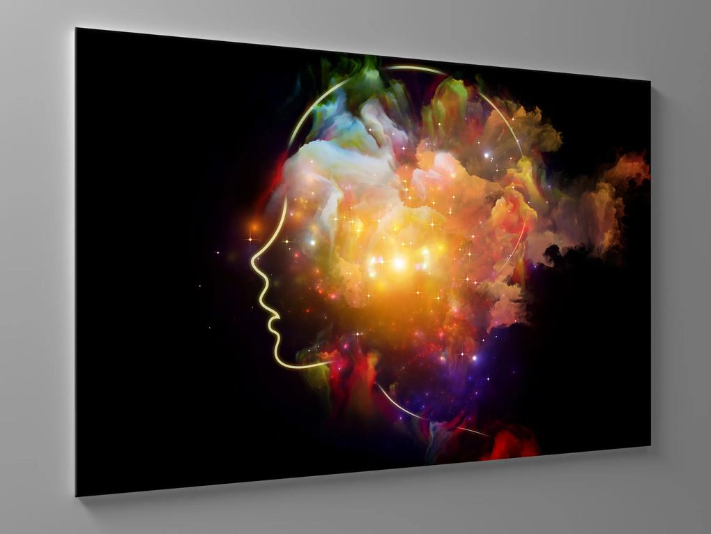 Liox Abstraktní obraz lidská mysl Rozměr: 150 x 100 cm