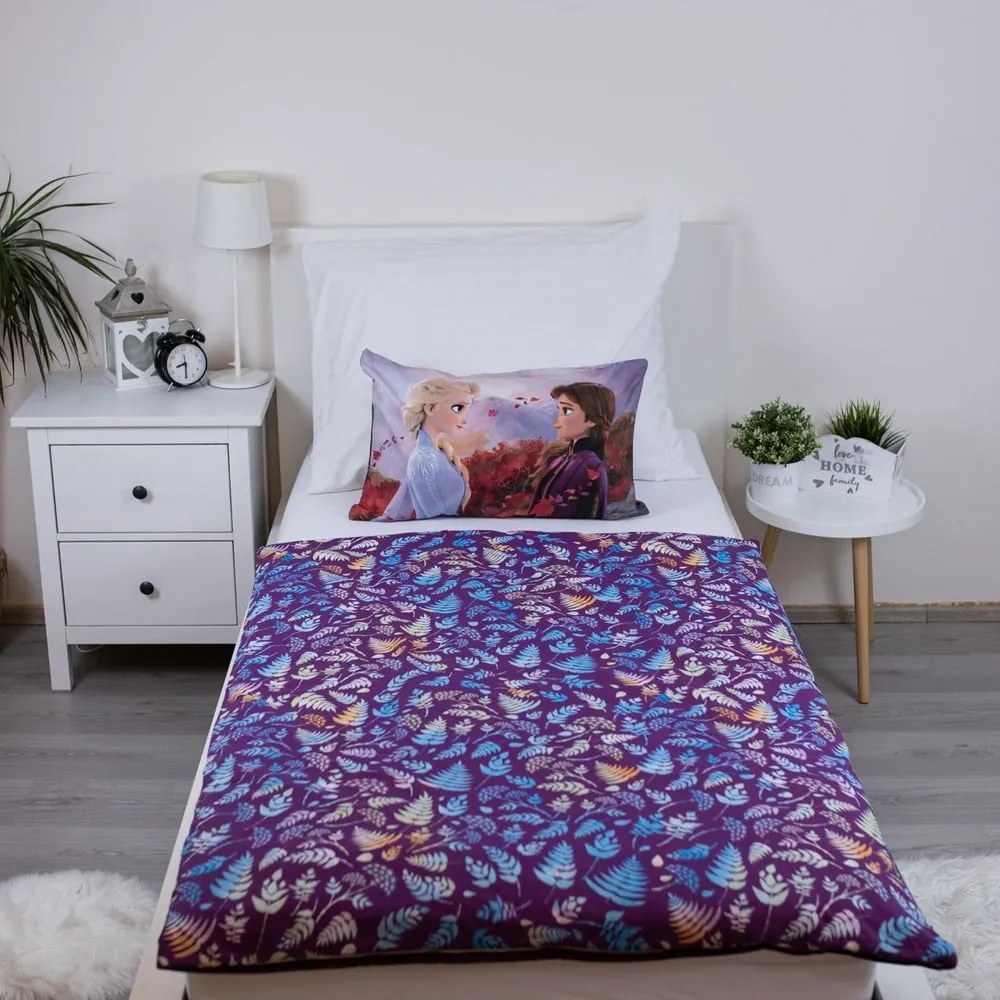 Bavlněné dětské povlečení do postýlky 100x135 cm Frozen "Wind" – Jerry Fabrics