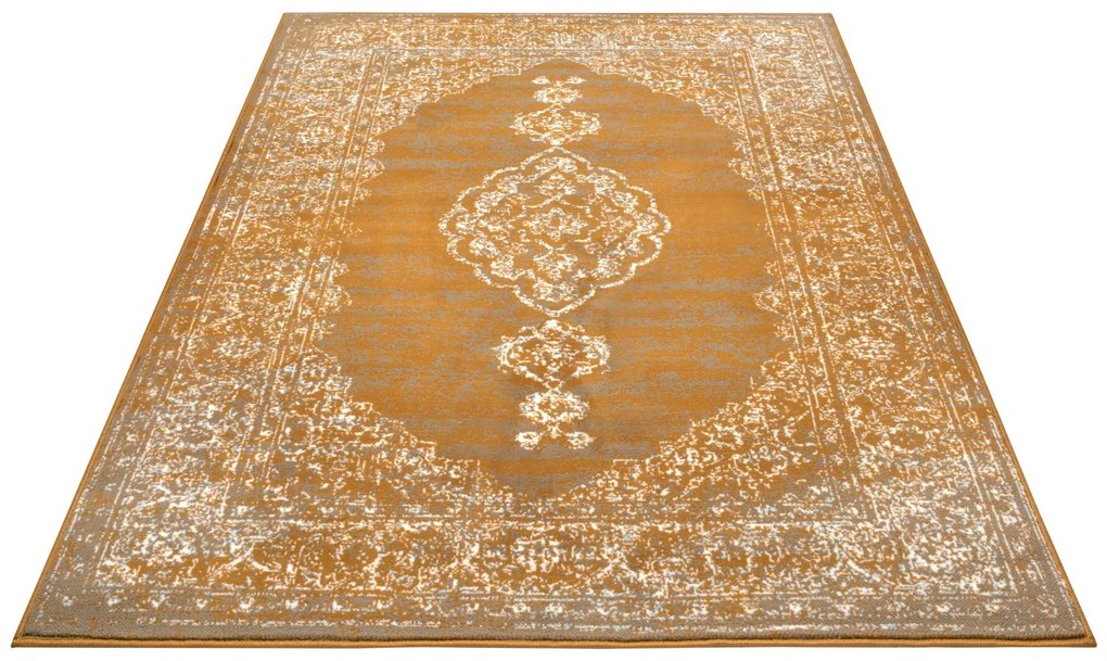 Hanse Home Collection koberce Kusový koberec Gloria 105518 Mustard - 80x150 cm