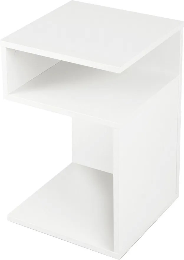 Noční stolek ve tvaru S