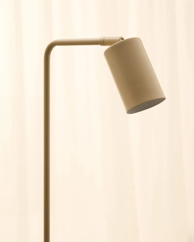 Béžová stojací lampa (výška 147 cm) Manie – Kave Home