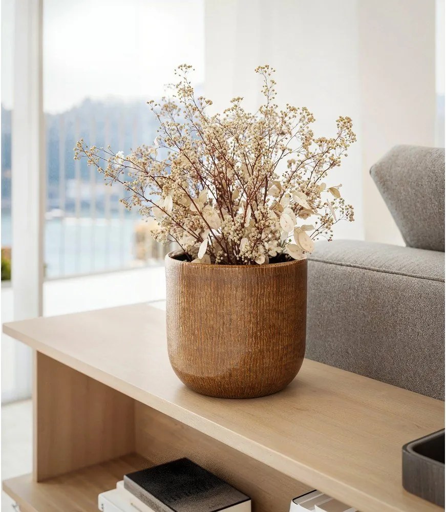 Keramický ručně vyrobený obal na květináč ø 23 cm Melissa – Artevasi