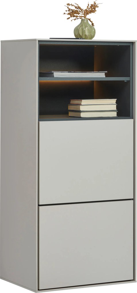 XXXLutz BOTNÍK, kašmírová, 55/118/41 cm Voleo - Botníky - 001258028005