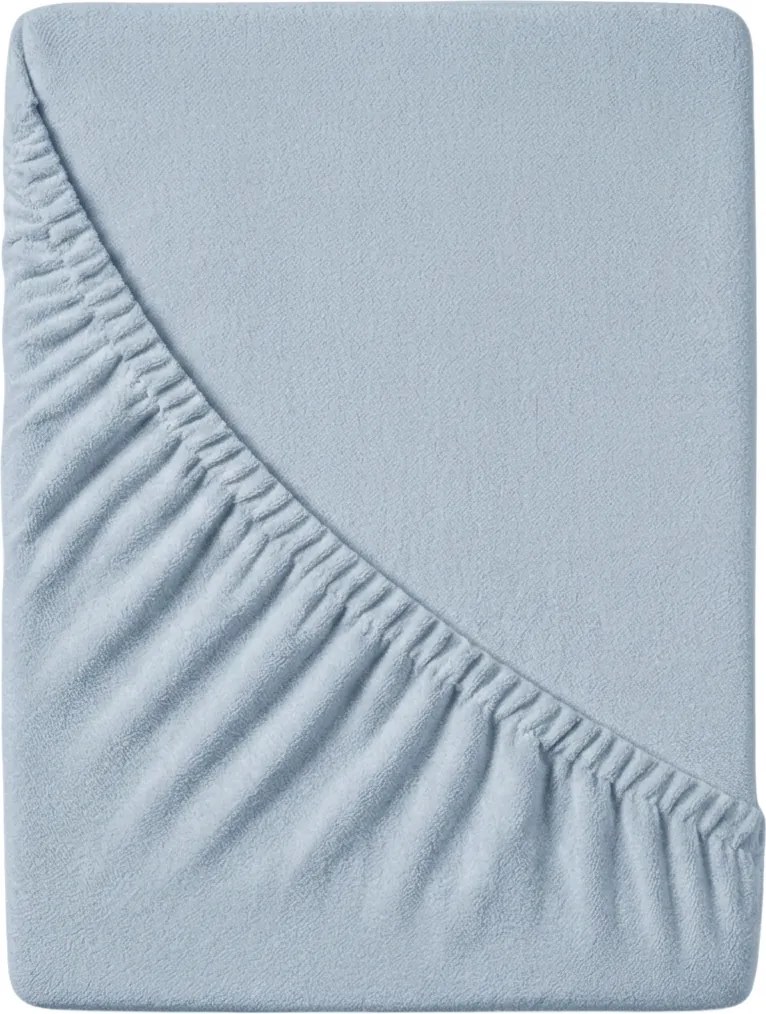Froté prostěradlo EXCLUSIVE světle modré 180 x 200 cm