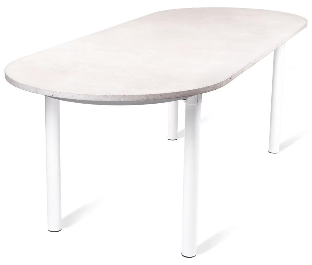 Švec beton Jídelní stůl Lotus - SoftSilver