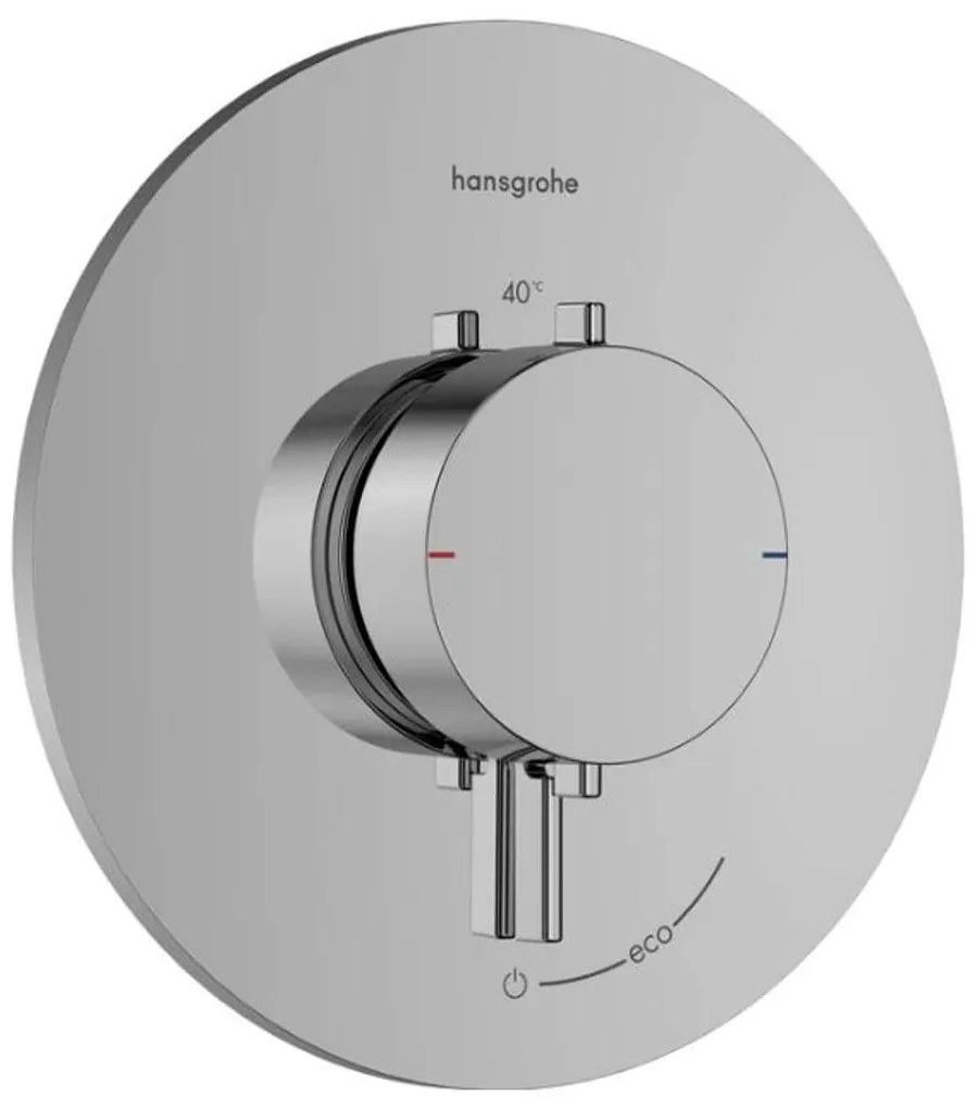 Hansgrohe Ecostat Comfort S - Termostatická sprchová baterie pod omítku, chrom 33714000