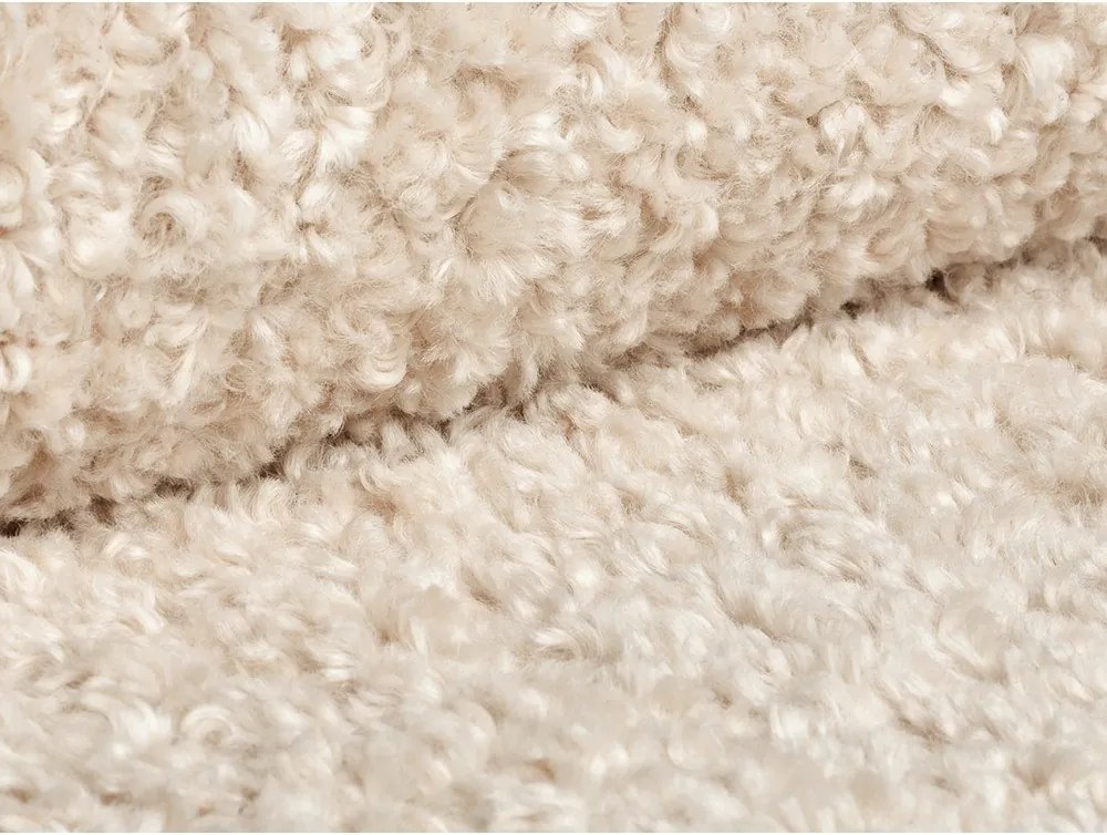 Béžová modulární pohovka z textilie bouclé 188 cm Bellis – Micadoni Home