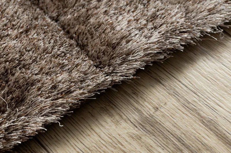 Dywany Łuszczów, Kusový koberec Flim 007-B3 Stripes brown, 120x160, hnědá, ložnice