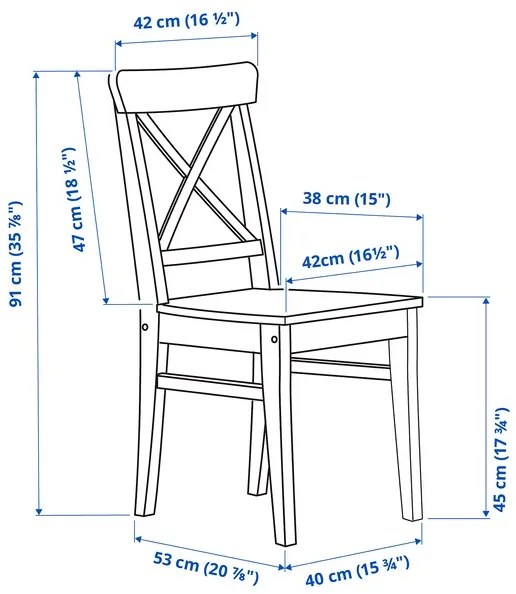 DANDERYD / INGOLF Stůl a 4 židle, bílá/bílá, 130 cm