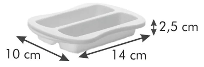 TESCOMA Formičky na zdravé tyčinky TESCOMA DELLA CASA, 3 ks