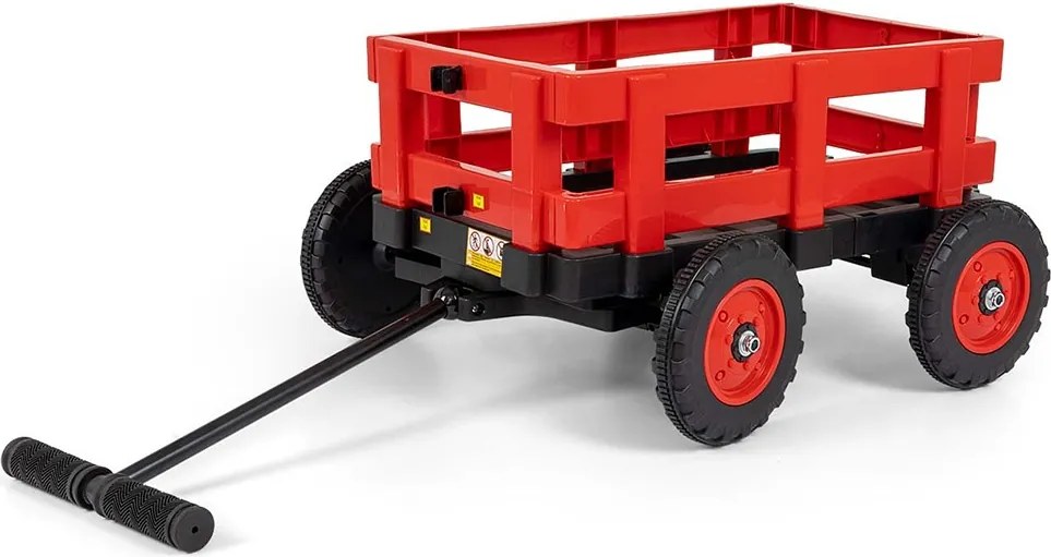 Elektrický traktor Milly Mally Rolly red