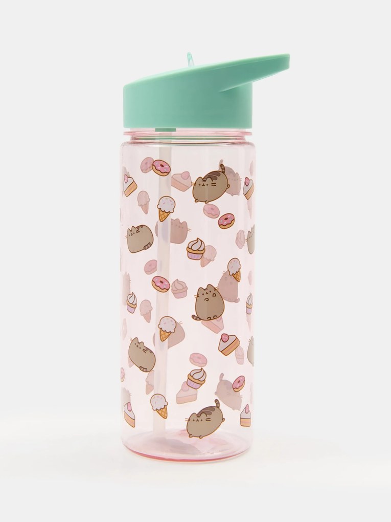 Sinsay - Láhev na pití s držadlem a brčkem Pusheen the Cat - vícebarevná