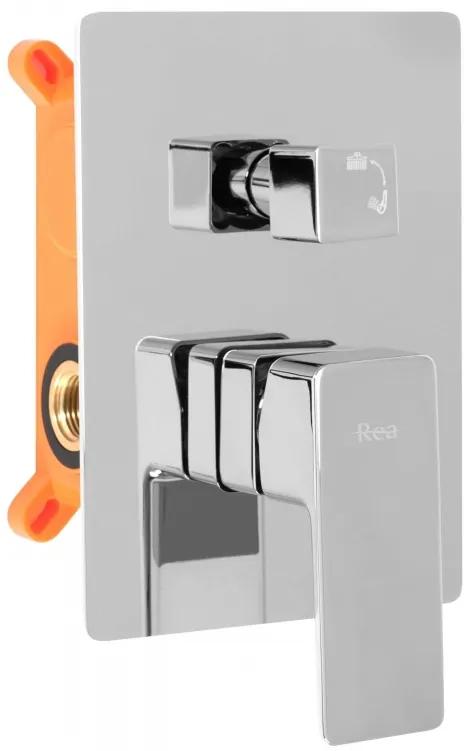 Rea Orix Podomítkový sprchový set + box, chrom REA-P8463 - Rea