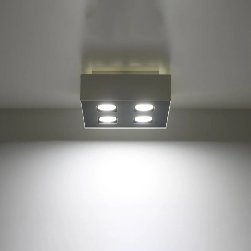 Sollux Lighting Stropní svítidlo MONO 4 bílé