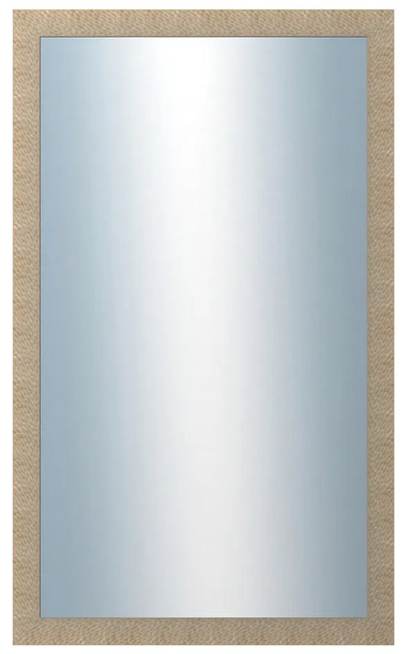 DANTIK - Zarámované zrcadlo - rozměr s rámem cca 60x100 cm z lišty Golf Champagne (2490)