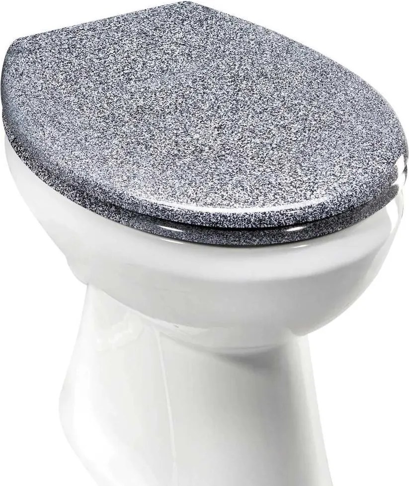 Toaletní sedadlo OTTANA GRANIT - Duroplast, volně padající, WENKO