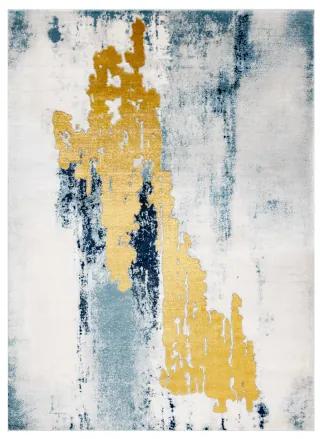 koberec EMERALD výhradní 1025 glamour, stylový vintage modrý / zlato velikost 140x190 cm | krásné koberce cz