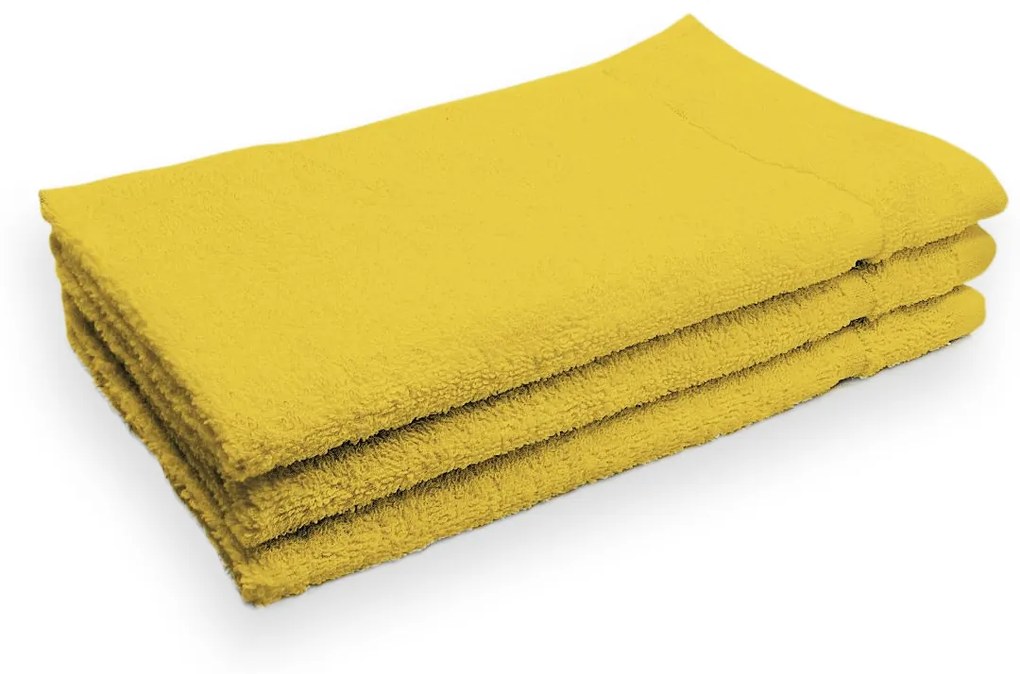 Ručník Classic malý žlutý 30x50 cm