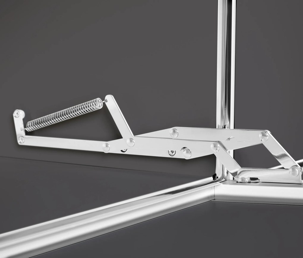 Tchibo - Kovová odkládací skříňka CN3 - barva: chrom