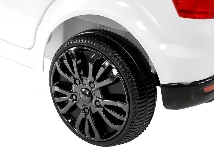 LEAN CARS Elektrické autíčko HL1638 s dálkovým ovládáním, MP3 a LED světlem bílé