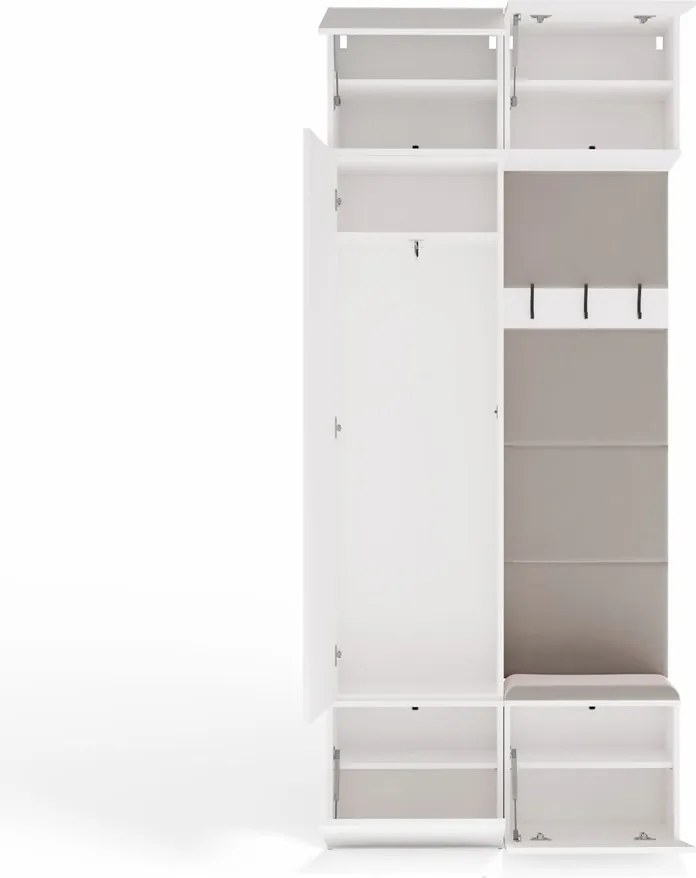 Předsíňová sestava AGA II 1S1V bílá