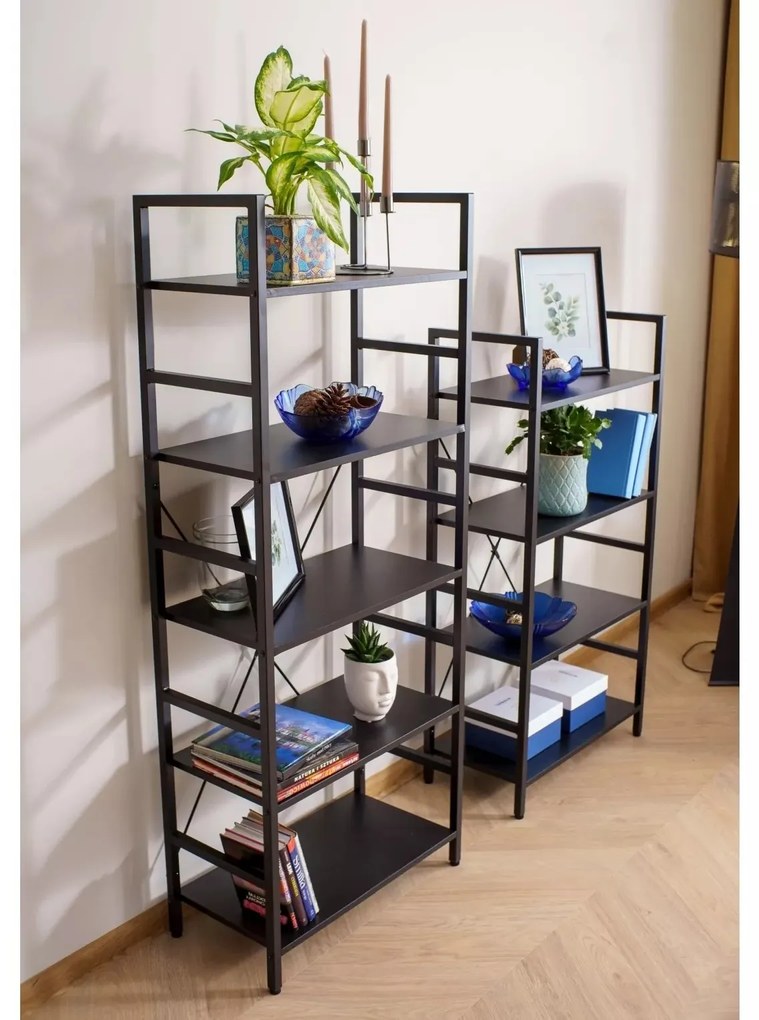 Regál Loftys R4 60 cm černý