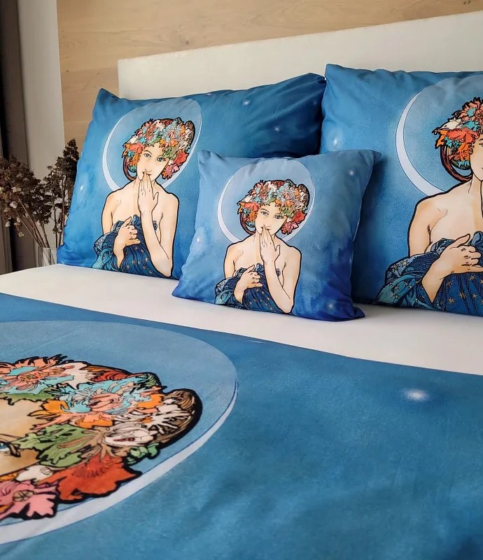 Matějovský povlečení Moon Bavlna deluxe Rozměr: 140 x 220 cm, 70 x 90 cm