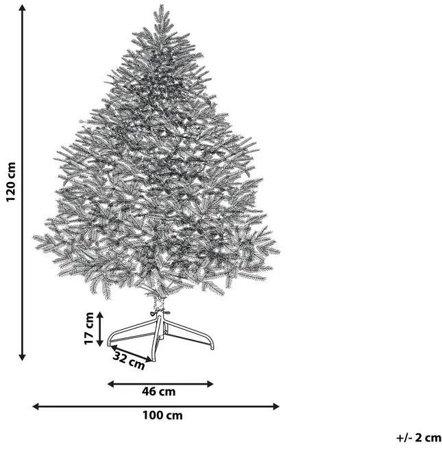 Vánoční stromek 120 cm Fergus (modrá). 1078848