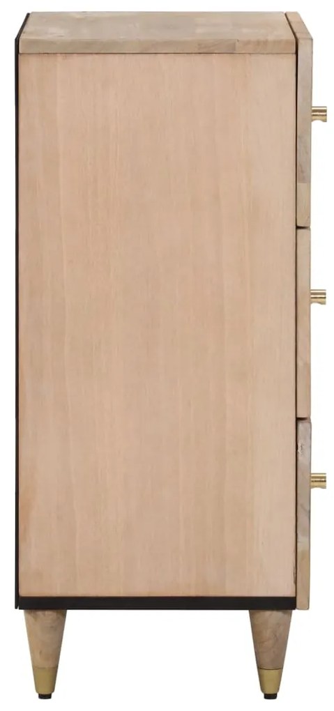 Odkládací skříňka 40 x 33 x 75 cm masivní mangovníkové dřevo,  358271