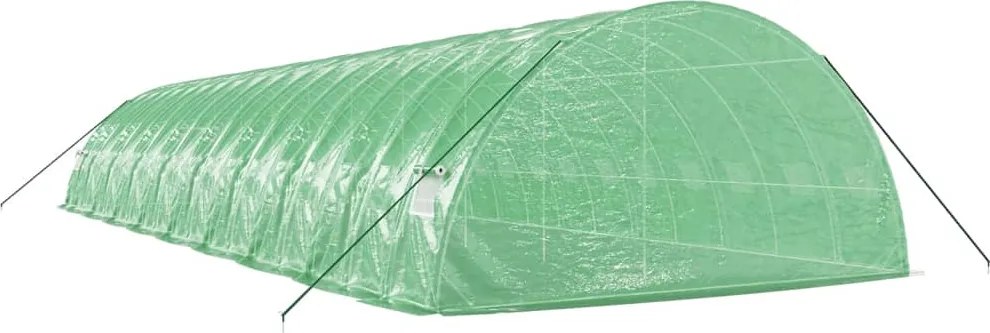 Skleník s ocelovým rámem zelený 108 m² 18 x 6 x 2,85 m 3188112