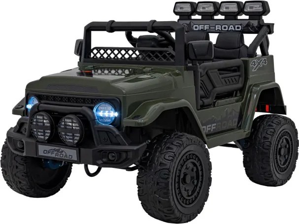 Elektrické autíčko Off-Road CLIMBER zelené