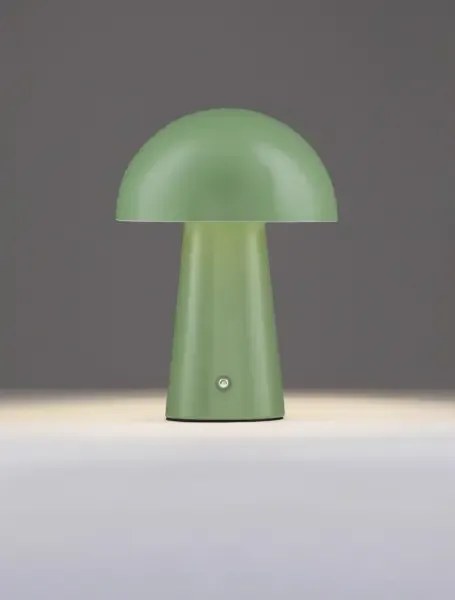 Designová stojací lampa Ande Zelená