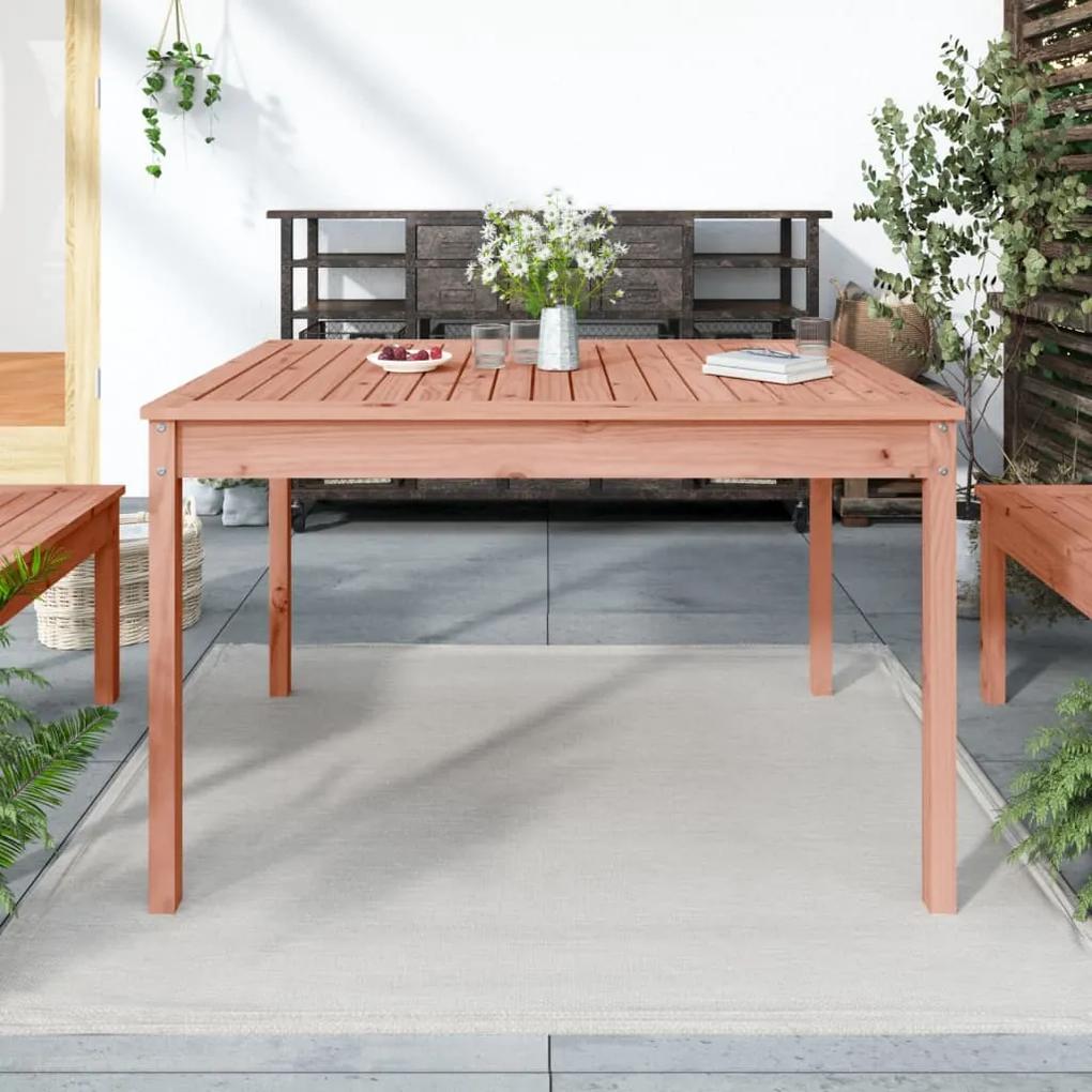 Zahradní stůl 121 x 82,5 x 76 cm masivní dřevo douglasky - Default Title