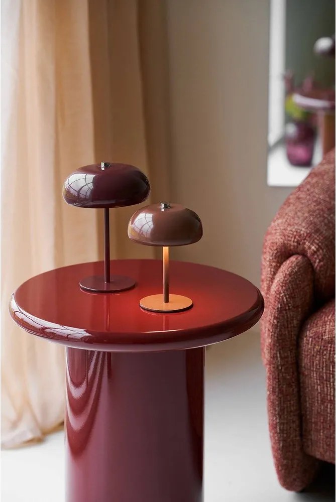 Vínová kovová stolní lampa (výška 23 cm) Margate – House Nordic