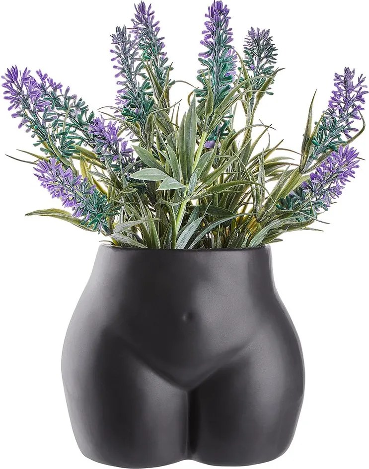 BOODY Váza/květináč 13 cm - černá
