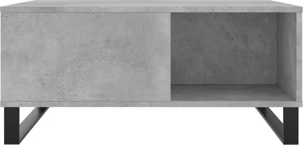 vidaXL Konferenční stolek 80x80x36,5 cm kompozitní dřevo [830790] Barva: šedá sonoma
