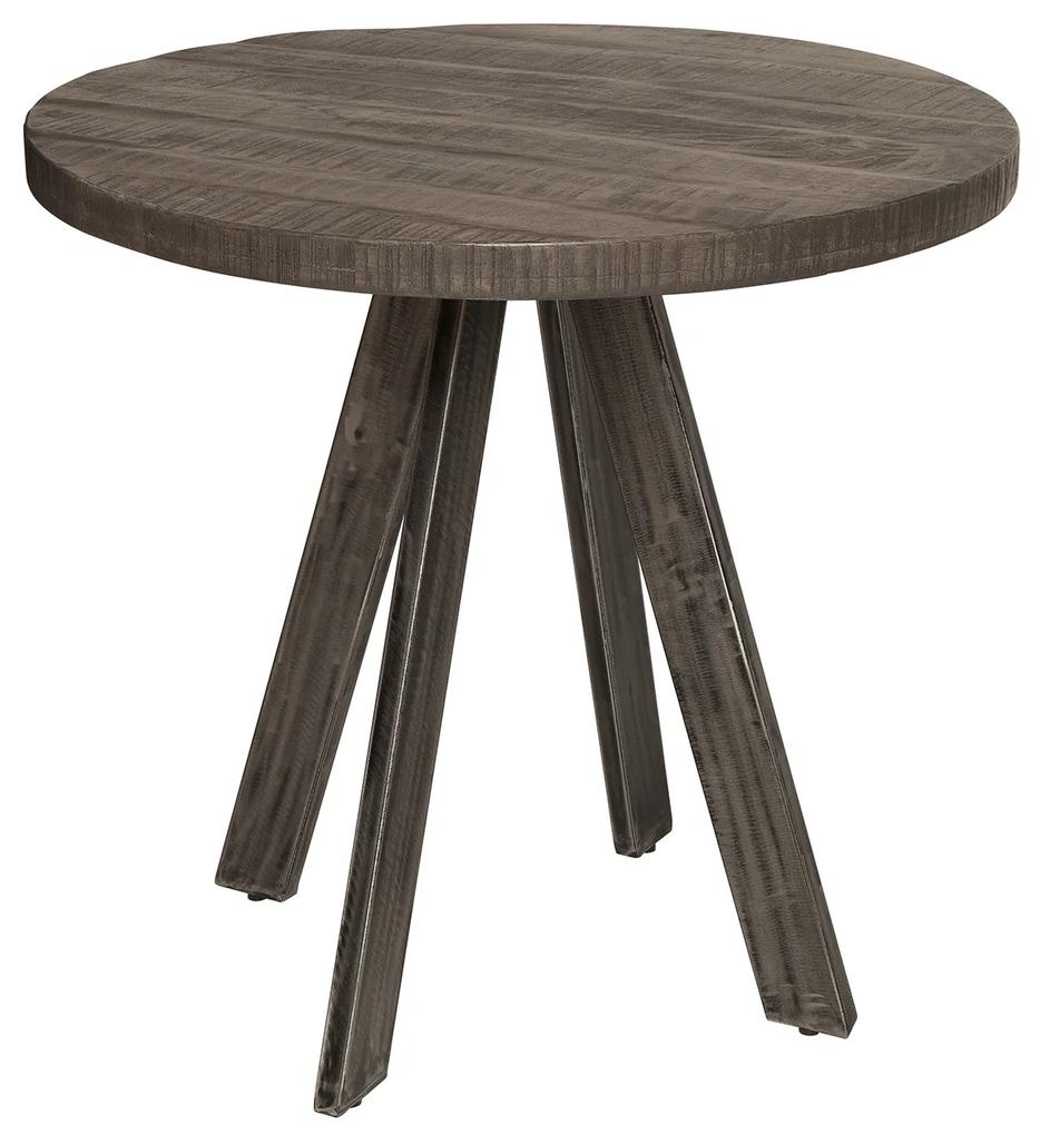 Jídelní stůl Kardano, 80 cm, šedé Mango