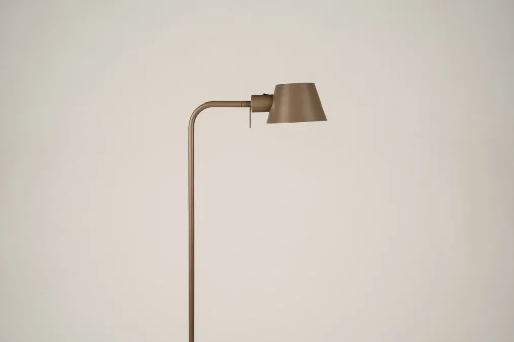 Stojací designová lampa Sabre Dark Taupe