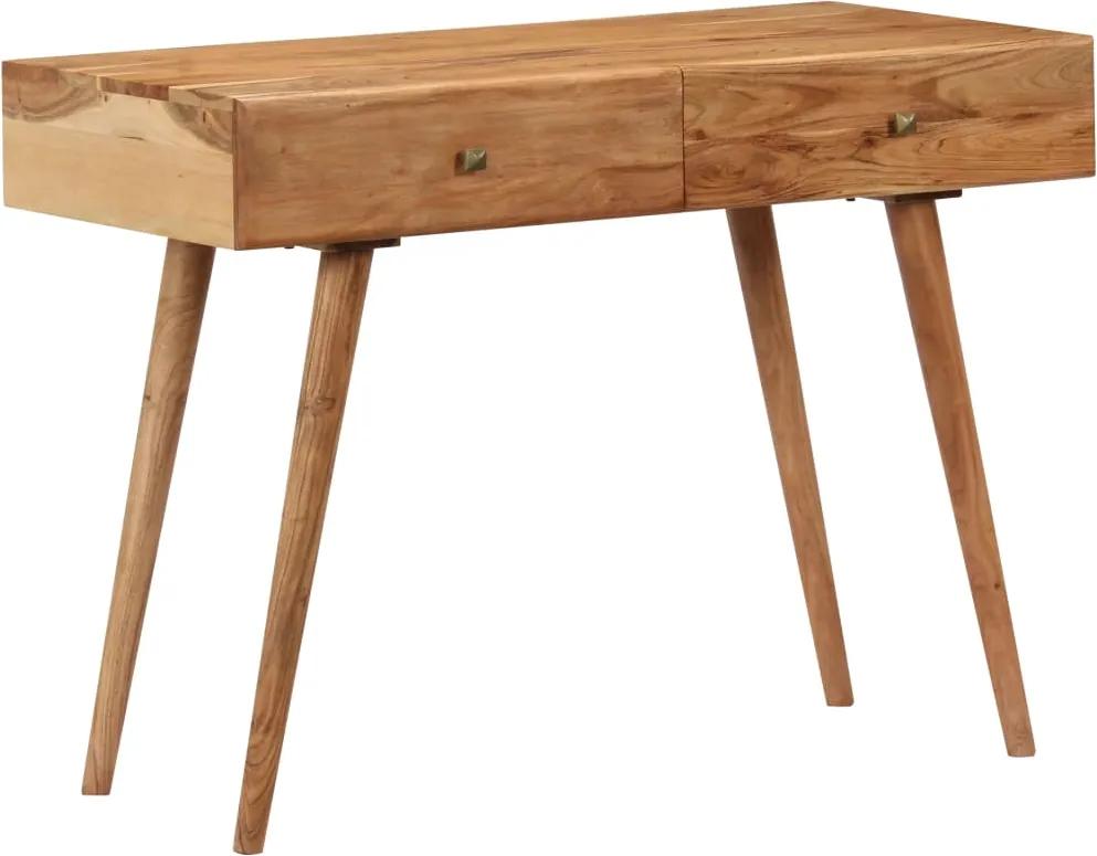 Psací stůl - masivní akáciové dřevo | 100x51x76 cm