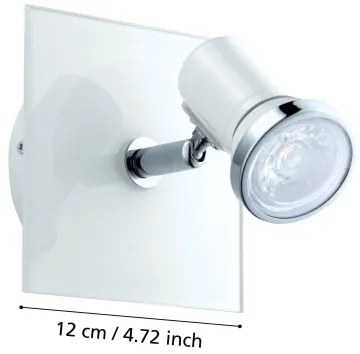 Eglo 95993 - LED Koupelnové nástěnné svítidlo TAMARA 1 1xGU10-LED/3,3W/230V IP44