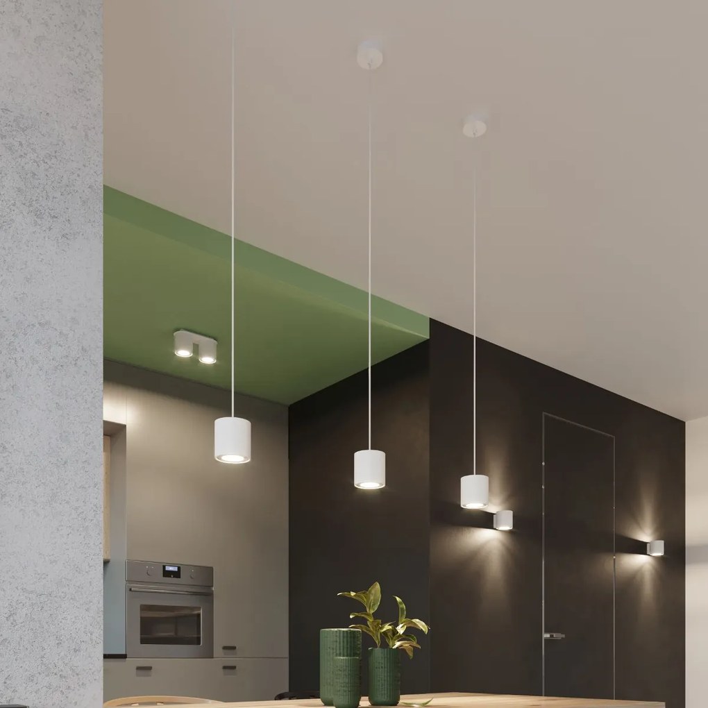 Sollux Lighting Nástěnné svítidlo ORBIS 1 bílé