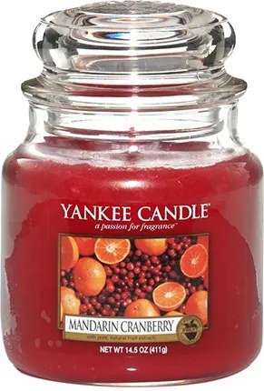 Yankee Candle vonná svíčka Mandarin Cranberry Classic střední