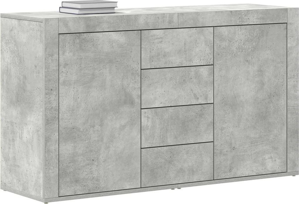 Servírovací skříň Betonově šedá 120 x 36 x 69 cm 3333859