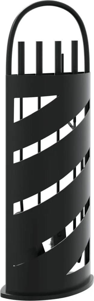 Sada 5 kusů krbového nářadí 23 x 15 x 66 cm ocel 156373
