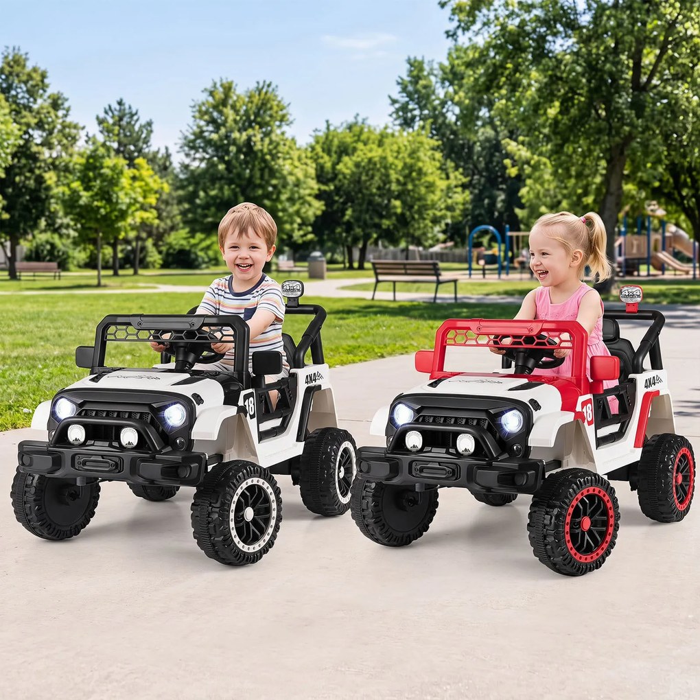 Costway Dětské elektrické autíčko 12 V dětské auto s 2 jízdními režimy