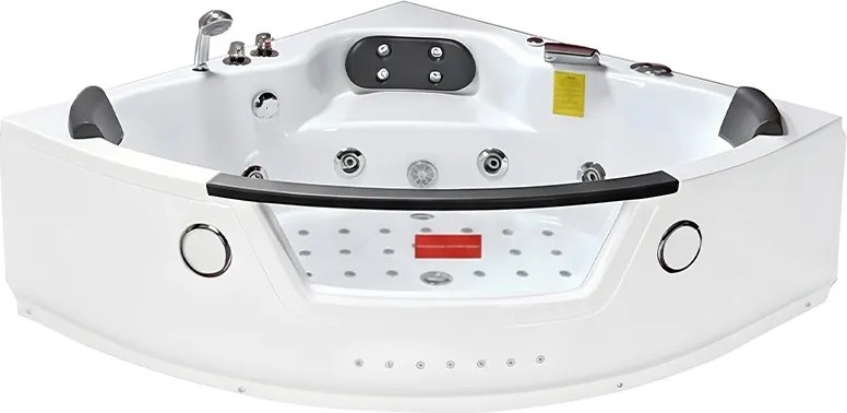 BPS-koupelny Hydromasážní vířivá vana TIGA 604H 152x152 s ohřevem vody
