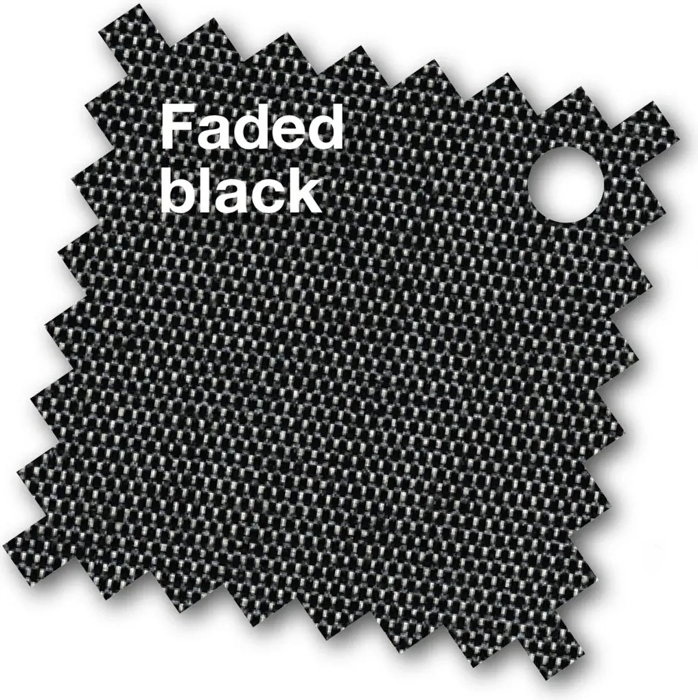 Slunečník Riva 1 Premium Platinum Velikost: ø 300 cm, Barva látky: Faded Black, Barva rámu: Antracitová