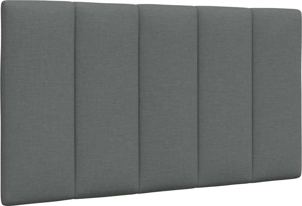 Rám postele bez matrace Hanko tmavě šedá 90 x 190 cm textil 3310357
