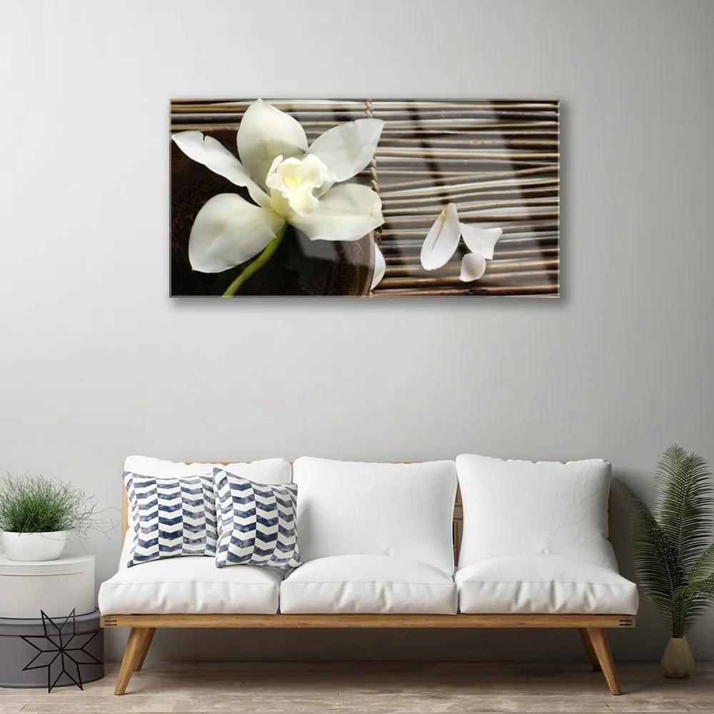 akrylový obraz Květ 100x50 cm